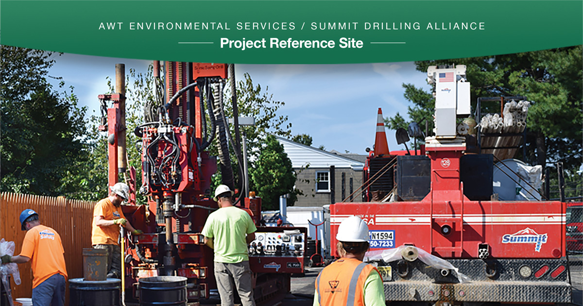 AWT Environmental Services and Summit Drilling site remediation solution